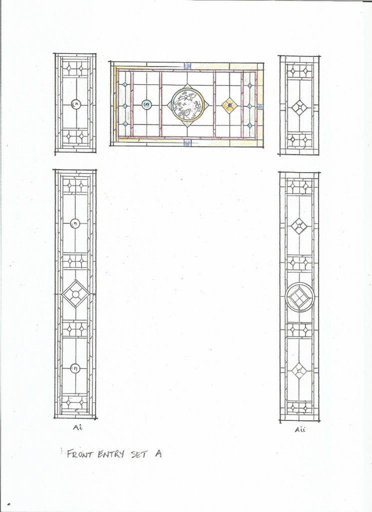 Glass Foundry Leadlights | Front Door Sets